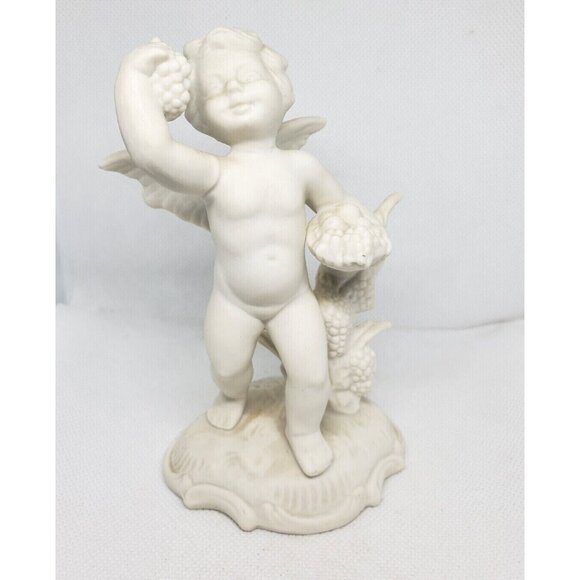 Dresden | Accents | Rare Vintage D Original Germany Angel Cherub Eating ...